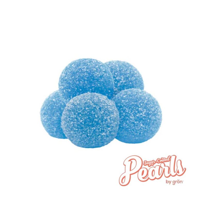 Blue Razzleberry 3:1 CBG:THC Gummies 5 x 2mg (Pearls) - La Canapa